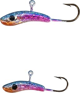 Amazon.com : Lindy Slick Jig - Rainbow - 3/8 oz : Fishing Jigs : Sports ...