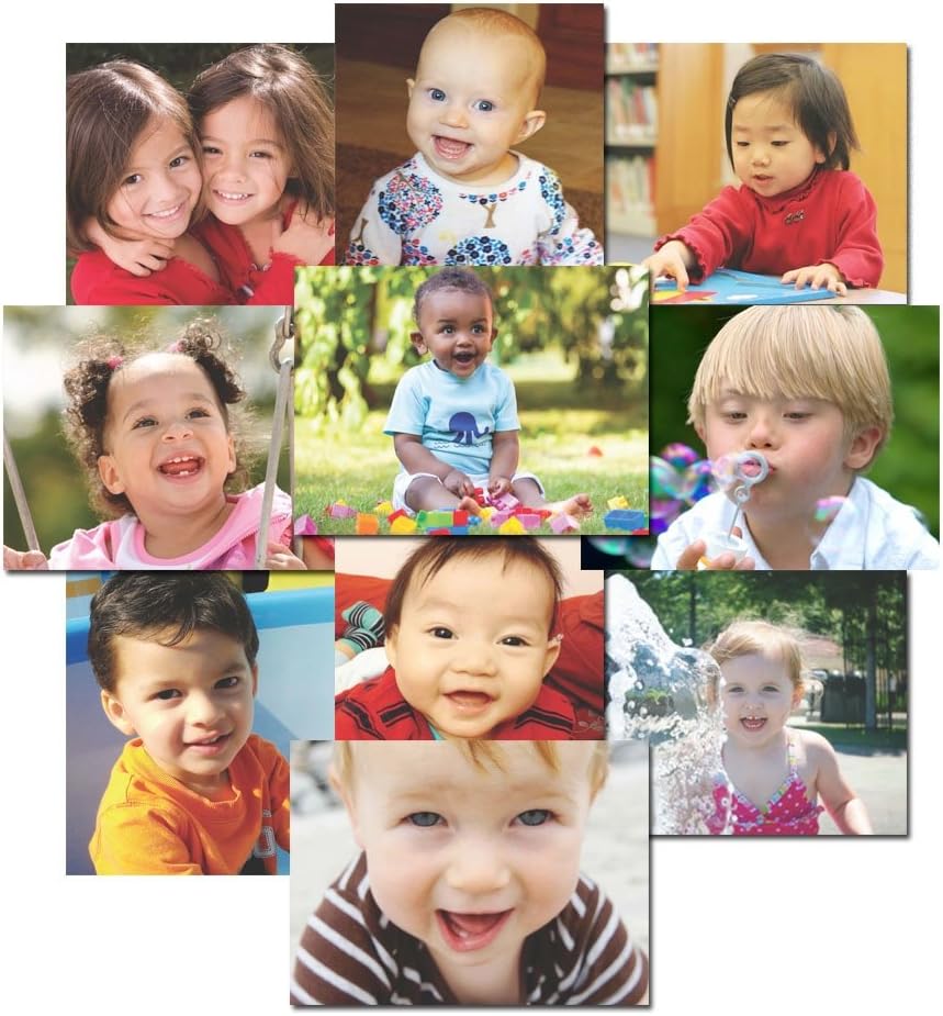 Toddler Time Multicultural Kids Posters for Classroom Decoration ...