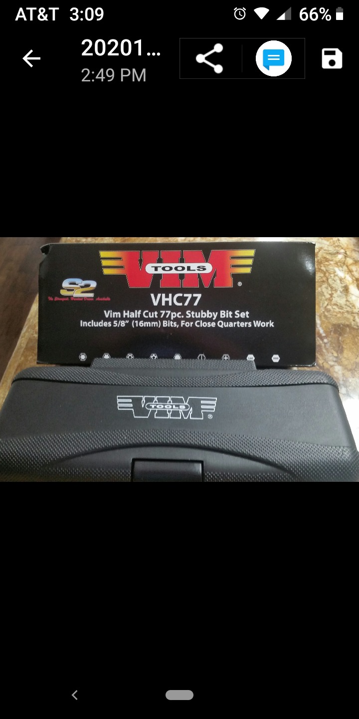 $22/mo - Finance VIM Tools VHC77 '77-Piece' Half Cut Stubby Bit Set | Buy Now, Pay Later