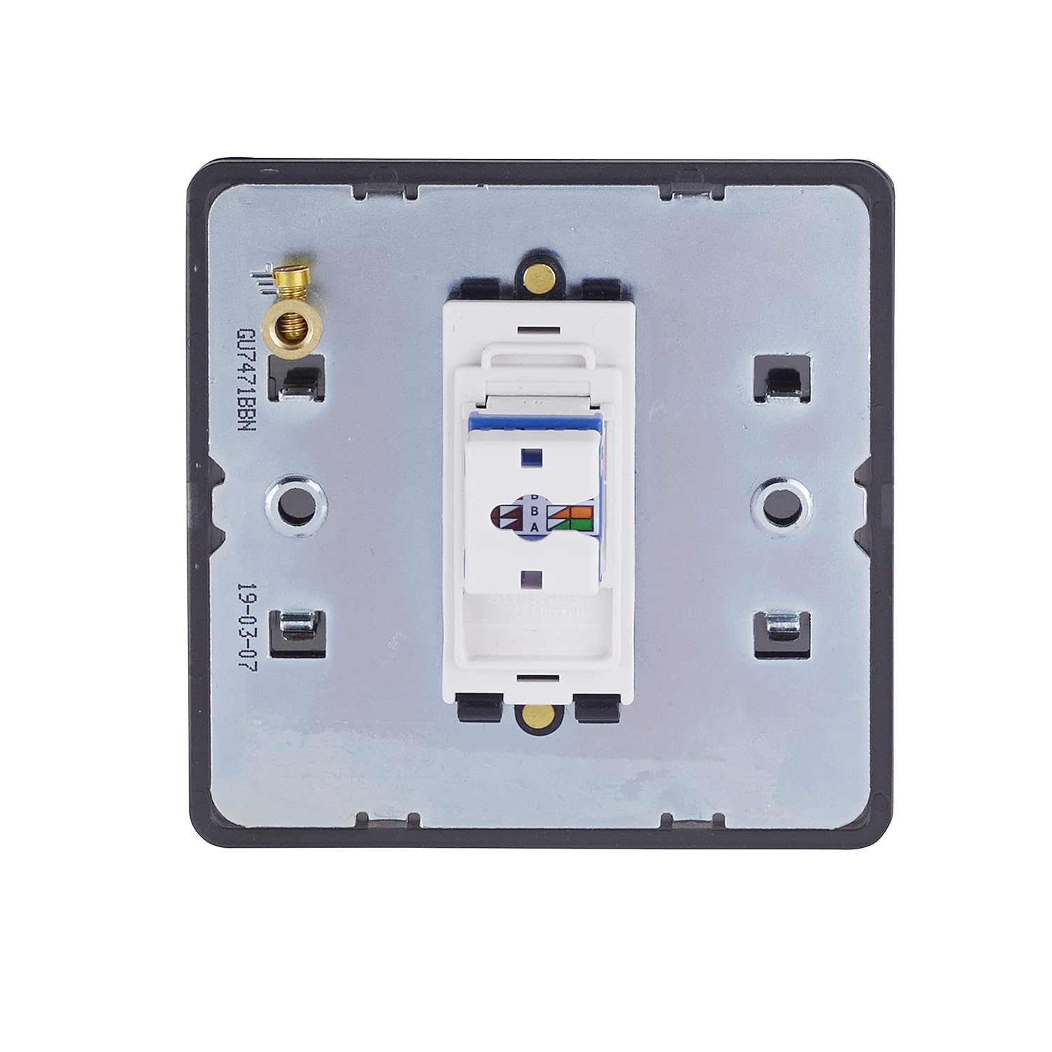 Schneider Electric Ultimate Screwless Flat Plate – Single Data Socket ...