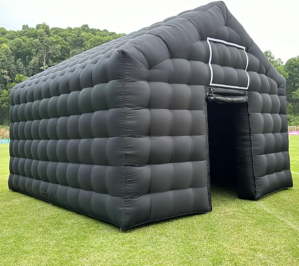 Inflatable Cube Disco Large Black Tent Big Mobile Portable Inflatable ...