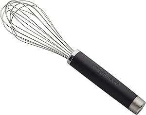 Amazon.com: KitchenAid Gourmet Utility Whisk, 10.5-Inch, Matte Black ...