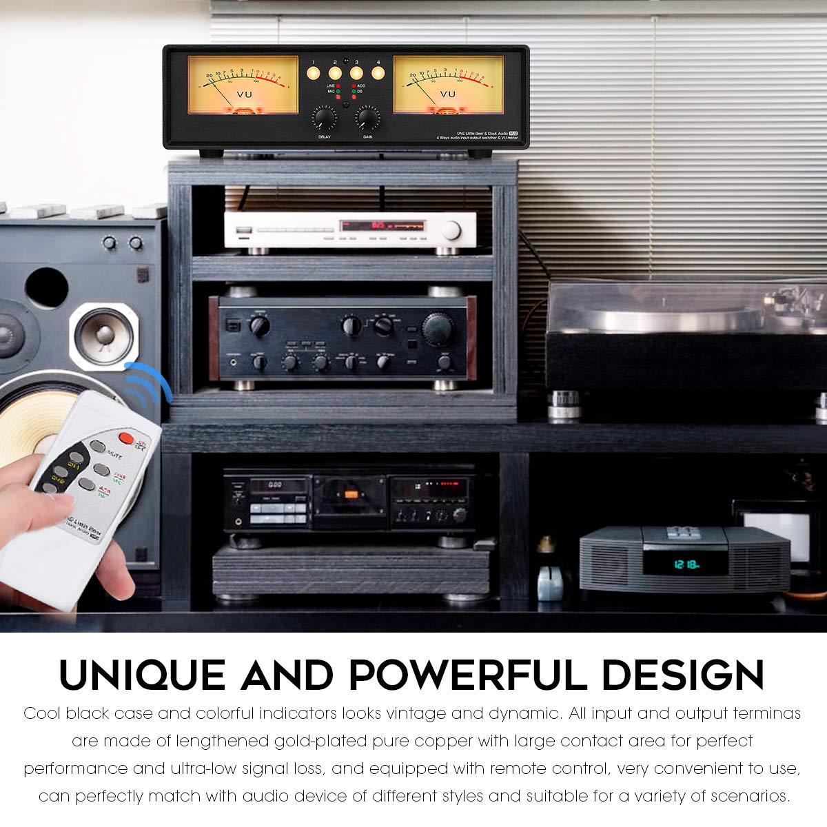 Mua Douk Audio VU2 MIC & Line Dual VU Meter, Analog Sound Level ...