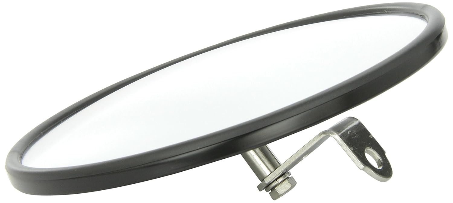 Grote 16032 Convex Mirror 8.5" Round Black with Center-Mount Ball-Stud ...