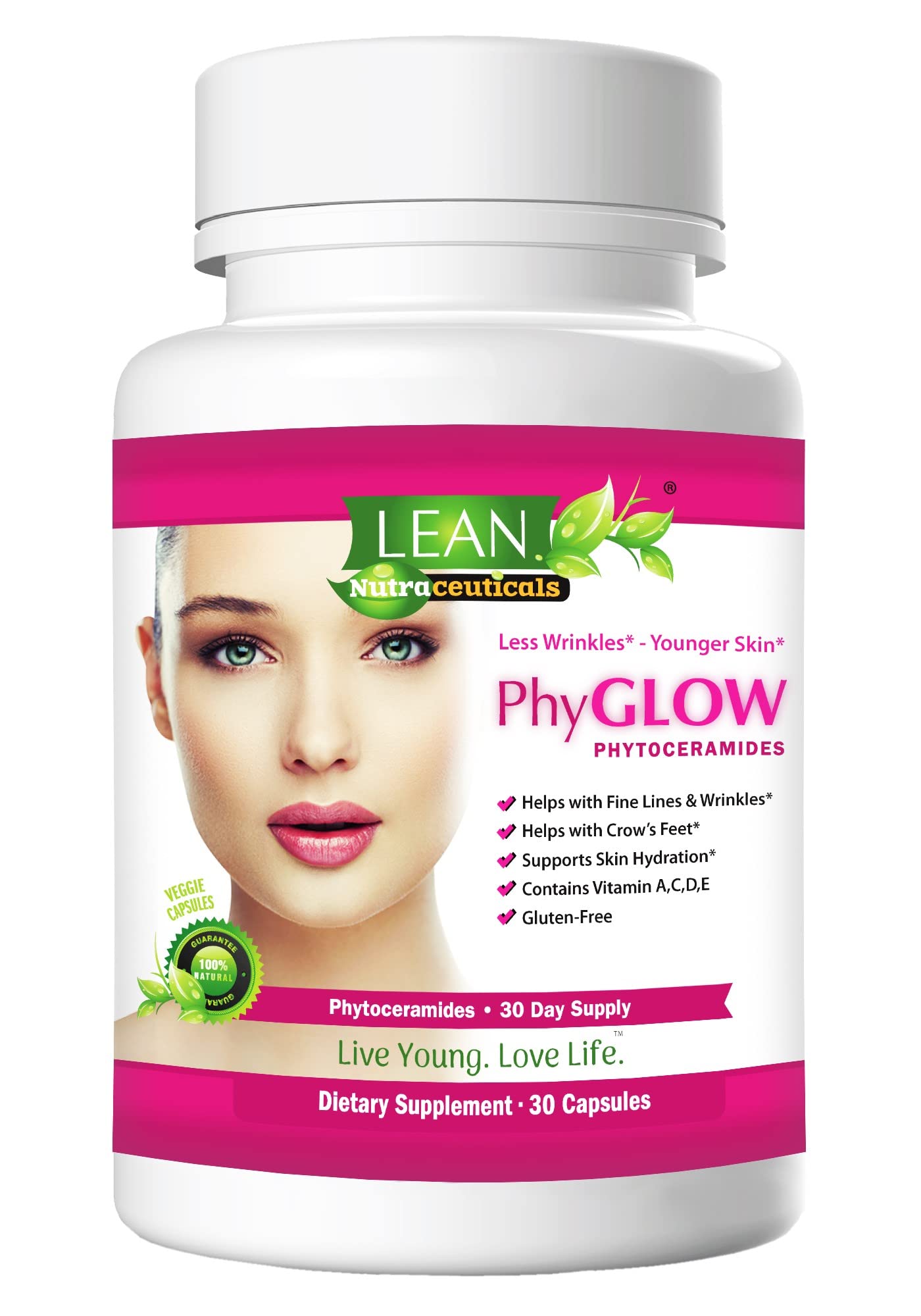 Mua PhyGLOW Phytoceramides Ceramide Supplement with Multivitamins A, C ...