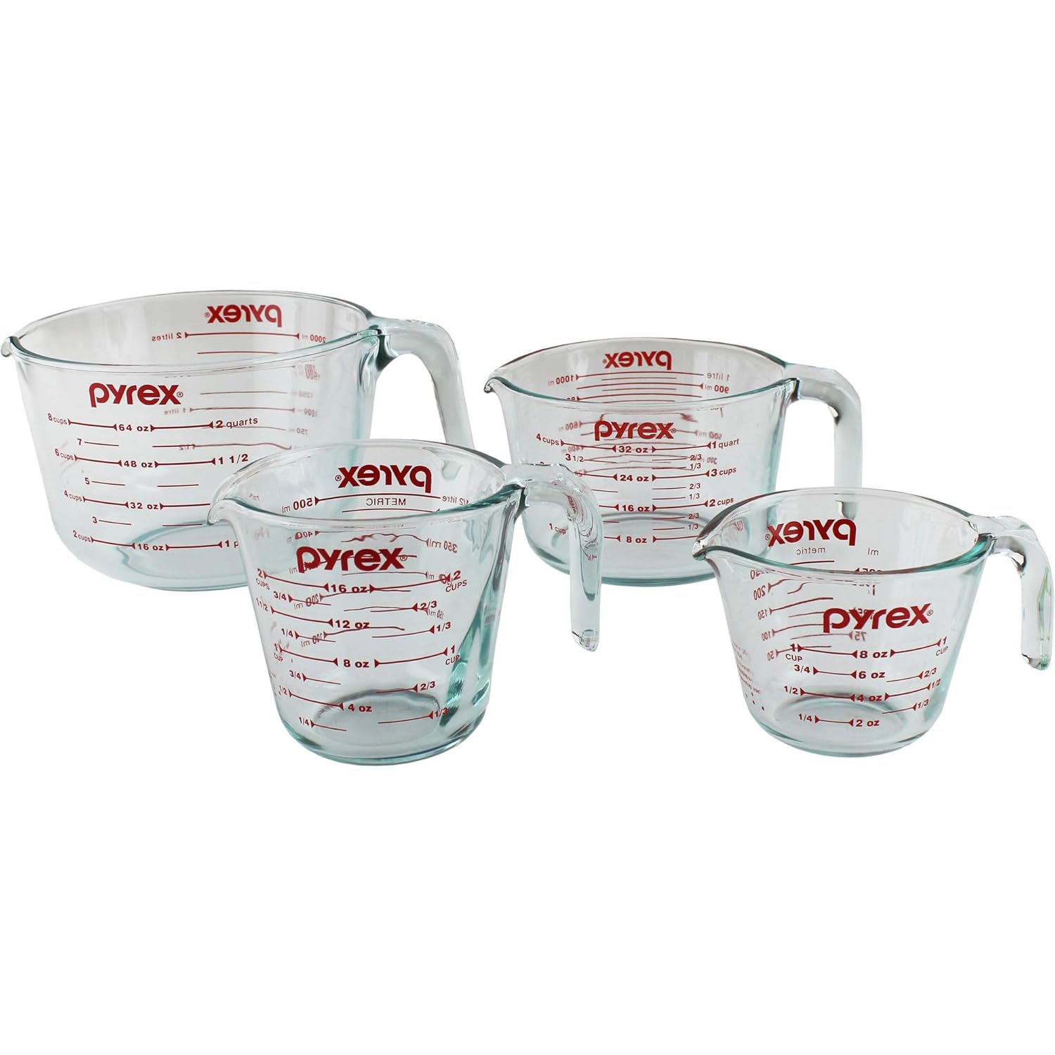 Top Measuring Tools & Scales Pyrex 4-Piece Measuring-Cup Set products ...