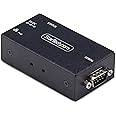 Amazon.com: StarTech.com 1-Port Serial to Ethernet Adapter, 802.3af PoE Powered Serial Device ...