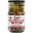 Amazon.com : Sadaf Pickled Cucumbers with Spicy Dill - Spicy Pickles ...