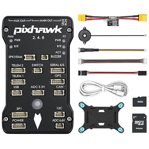 HAWK'S WORK Pixhawk PX4 Flight Controller, Pixhawk 2.4.8 Open Source ...
