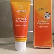 WELEDA Sanddorn Handcreme, pflegende Naturkosmetik Feuchtigkeitscreme ...