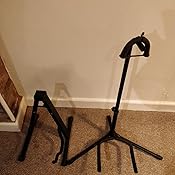 AKORD Guitar Stand A Frame Foldable Universal Fits All Guitars Acoustic ...