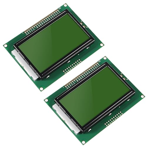 UMLIFE 2PACK 5V 12864A 12864 LCD Display Module 128x64 Dots Graphic ...