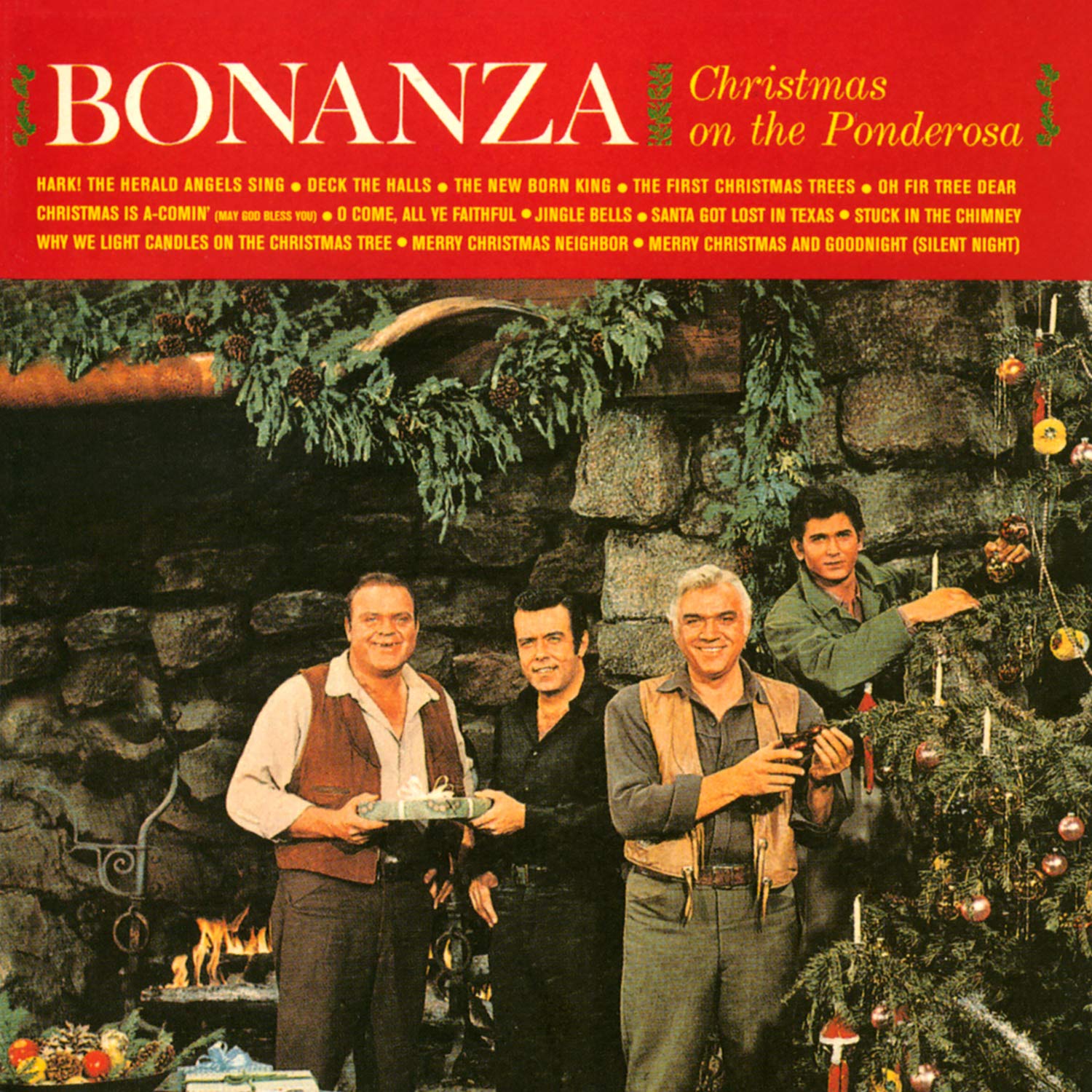 Bonanza Original TV Cast: Christmas on The Ponderosa: Various Artists ...