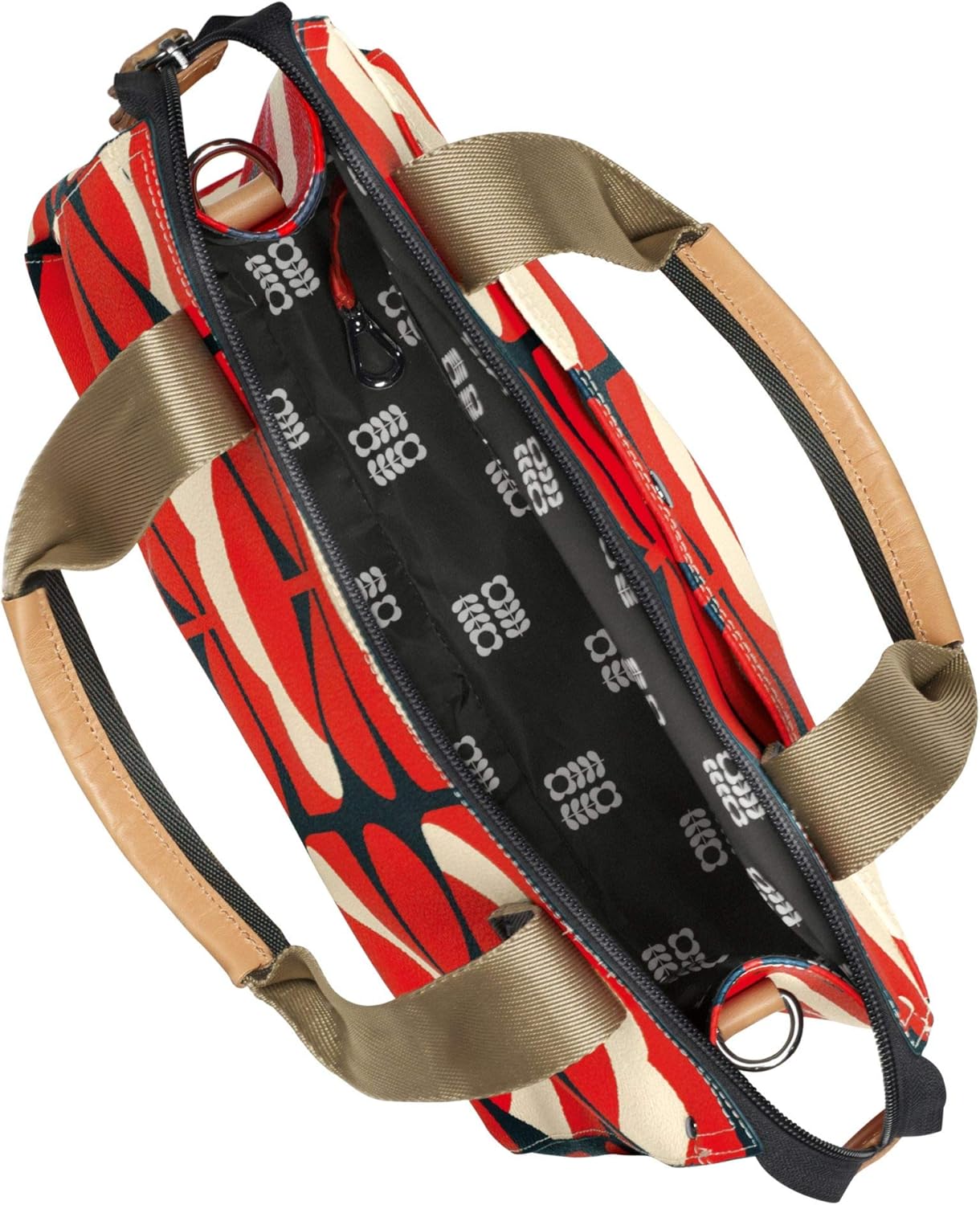 ORLA KIELY Spring Bloom Vinyl Zip Messenger Ruby – BigaMart