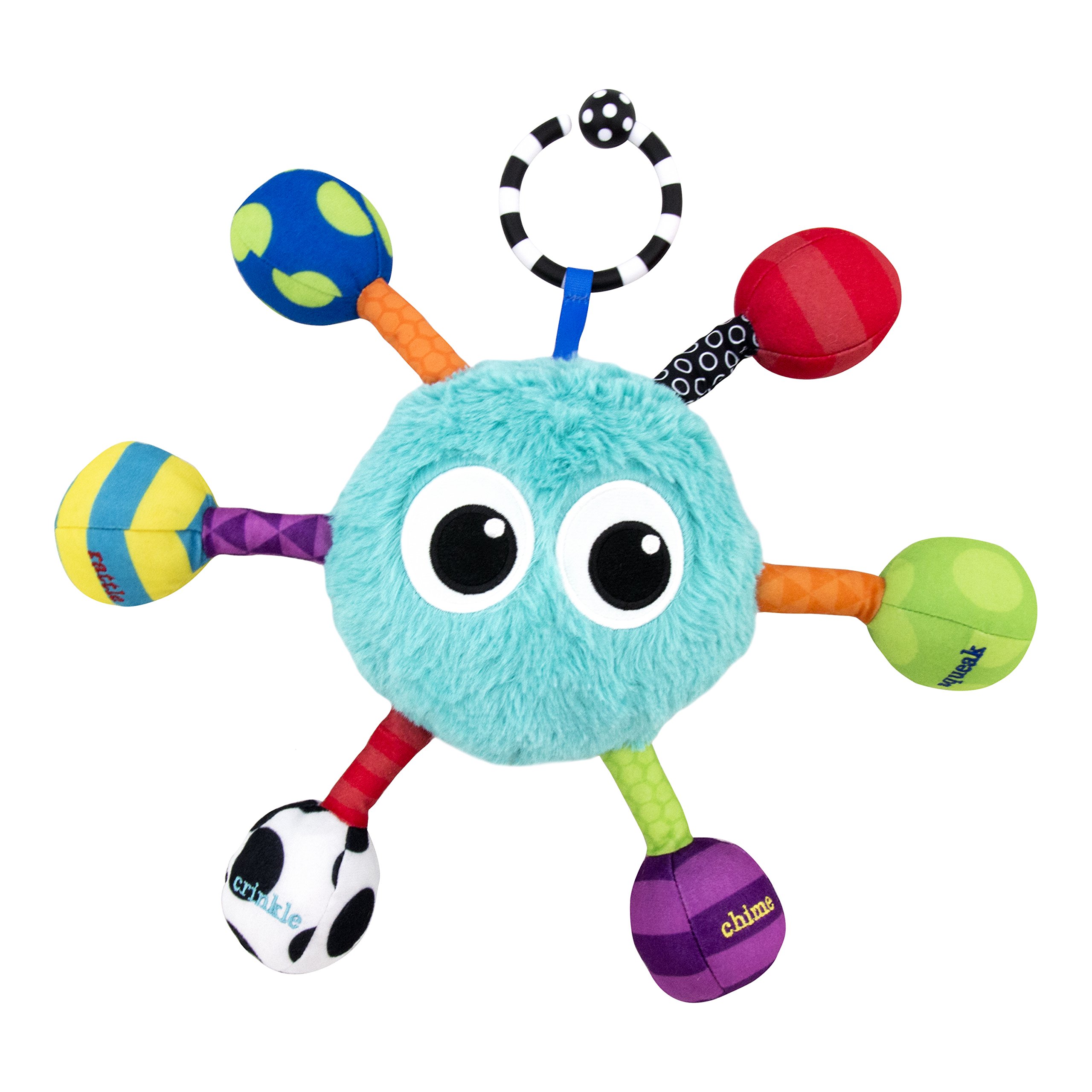 Amazon.com : Sassy Jitter Bugs Toy : Car Seat Toys : Baby