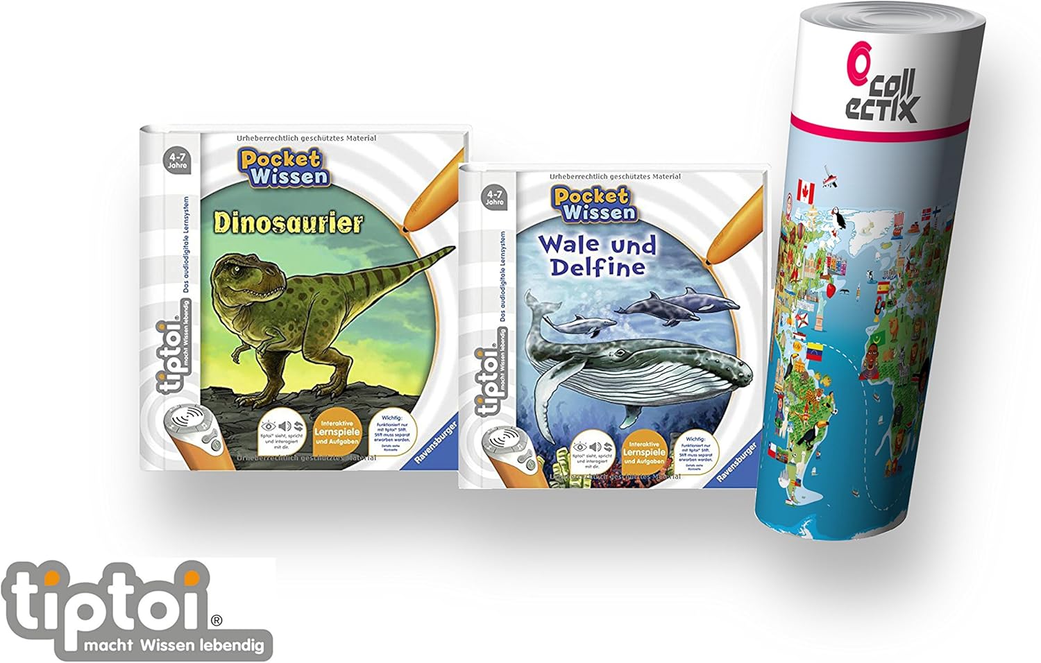 Ravensburger tiptoi ® Book 4-7 Years | Pocket Knowledge – Dinosaurs ...