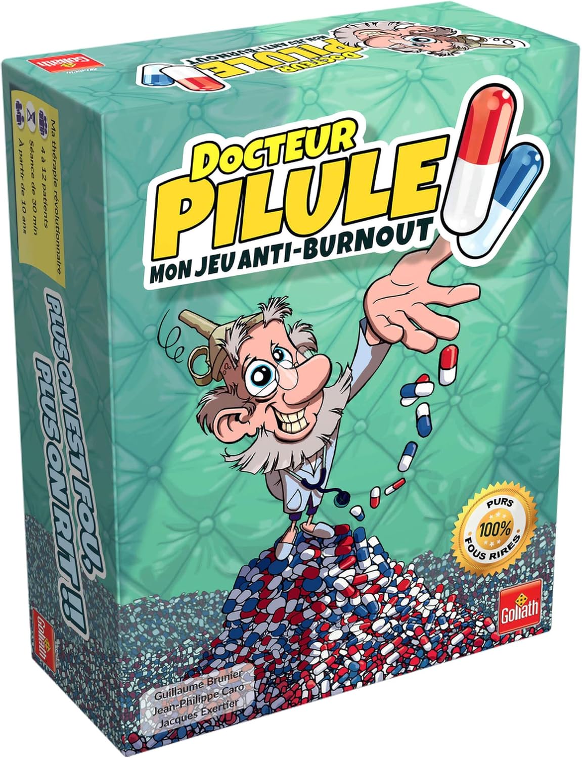 Goliath – Doctor Pill Game – Ambiance Game – For Ages 10 and Above ...