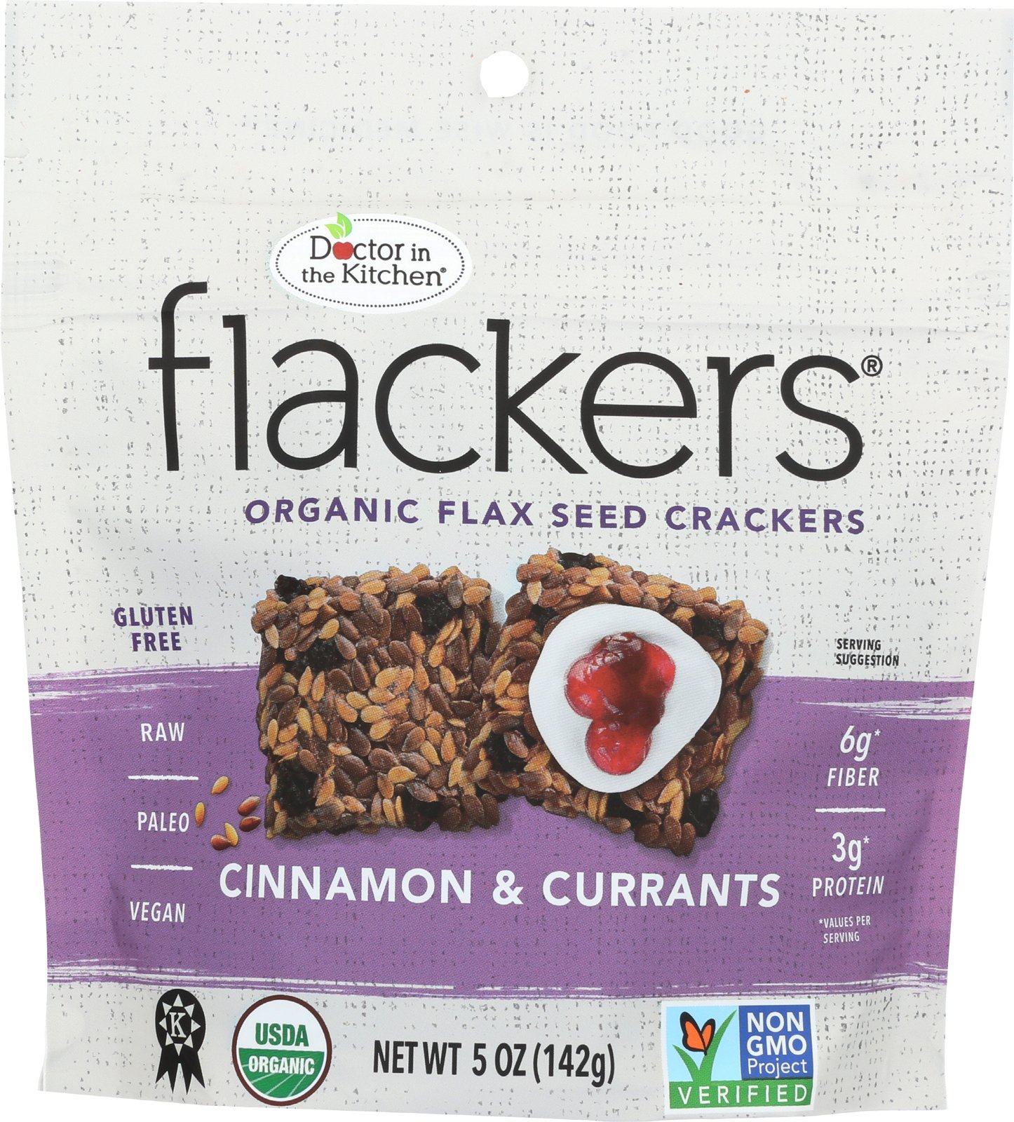 Amazon.com: Doctor In The Kitchen Savory Flackers, 5 Ounce - 12 per case.