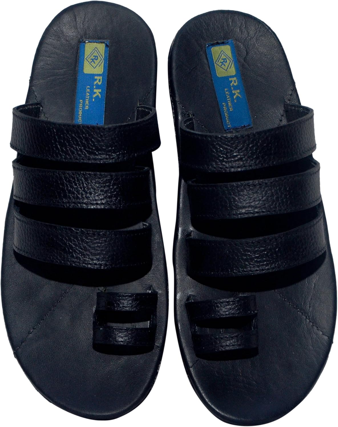 Buy R.K Leather Black Sleeper for Men's-29 at Amazon.in