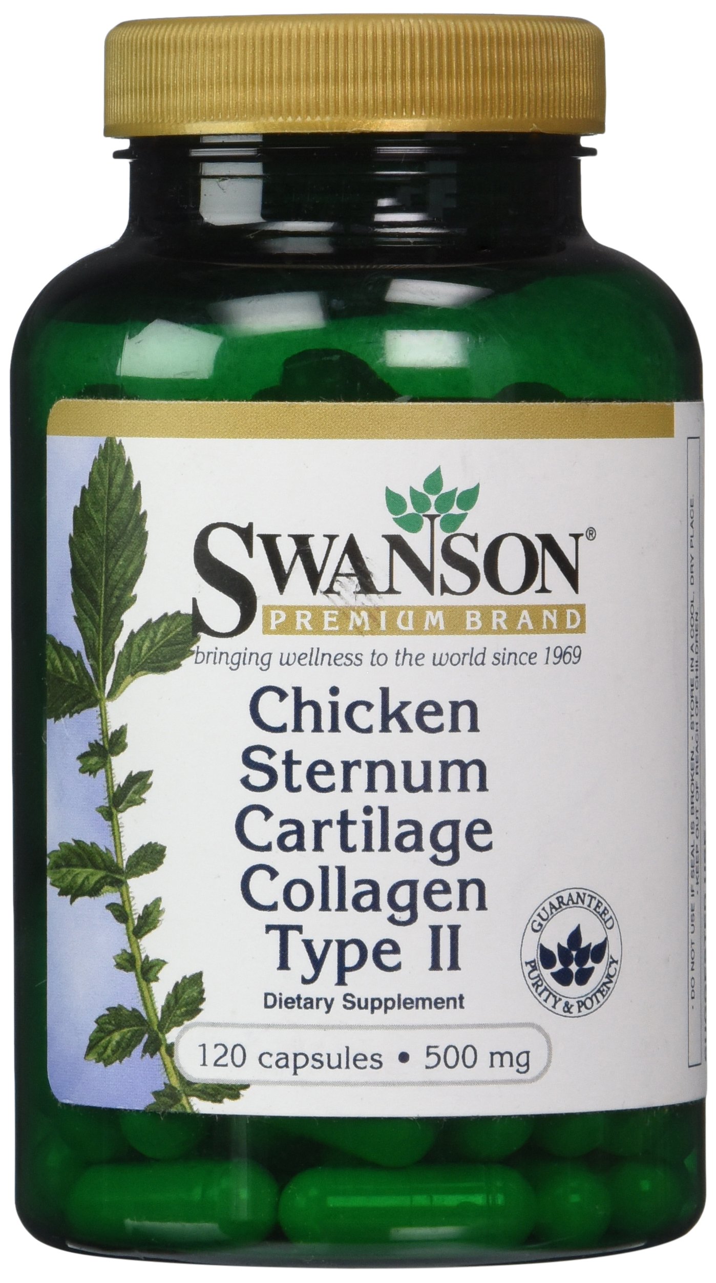 Amazon.com: Swanson Chicken Sternum Cartilage Collagen Type Ii 500 ...