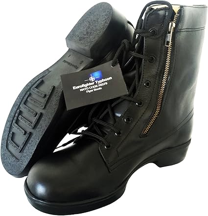 RAF Current Issue Mk1 Flying boots Black soft leather Superb Quality ...
