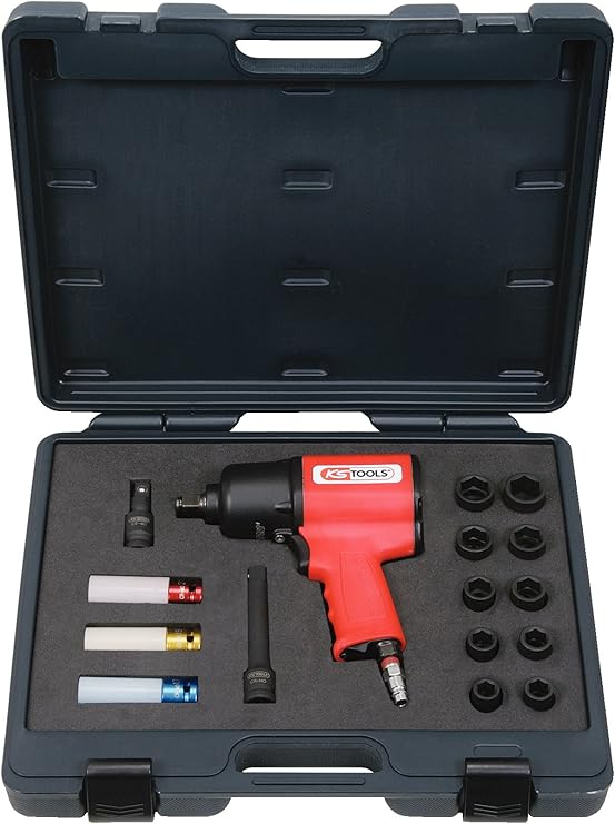 Ks Tools - Outils Sans Fil - Module Clé à Chocs Pneumatique Avec Douilles à Choc Et Accessoires ...