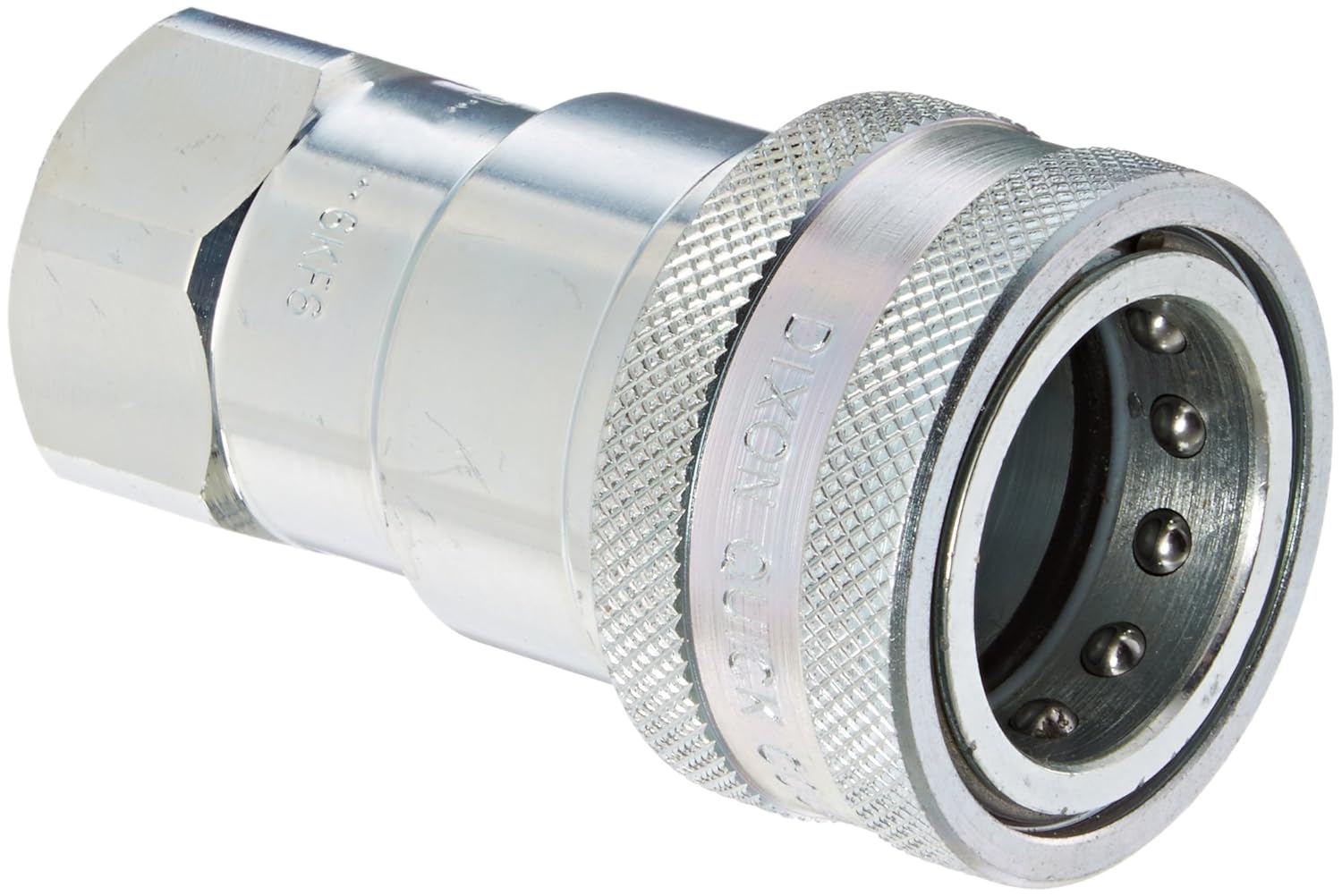Coupler 1 2 Coupling X 1 2 14 NPTF Female Thread Dixon Valve 4KF4 Steel Coupler 1 2 Coupling X 1 2 14 NPTF Female Thread Dixon Valve 4KF4 Steel
