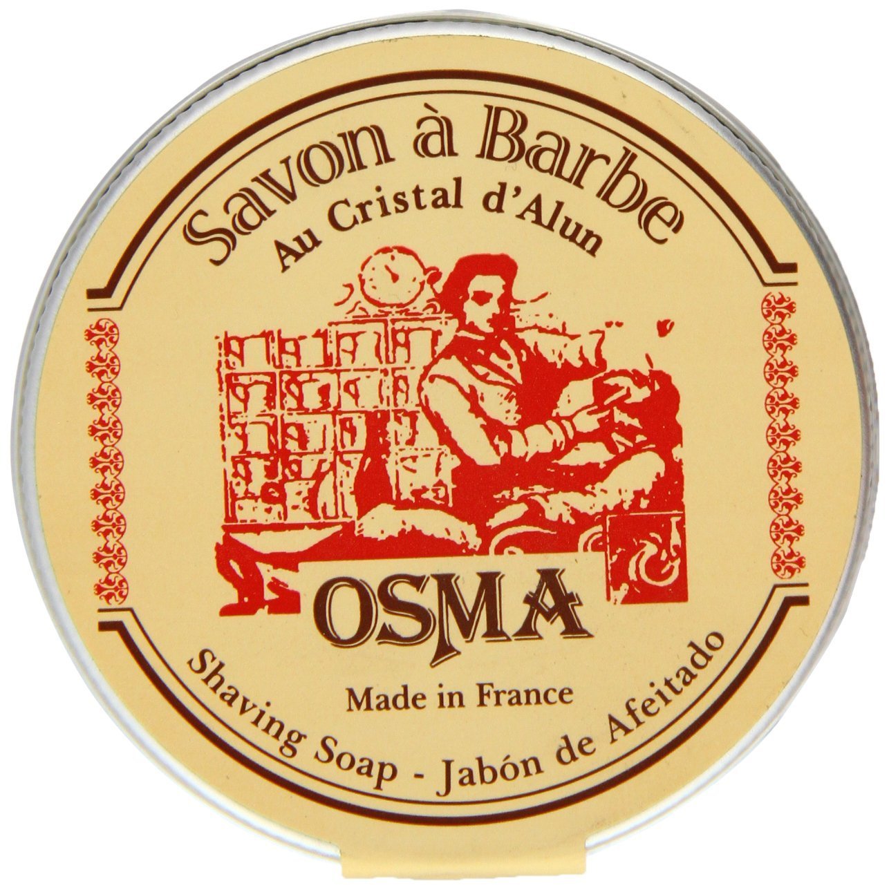 Amazon.com: Osma Osma Alum Beard soap 100gm, 100 Gram: Beauty