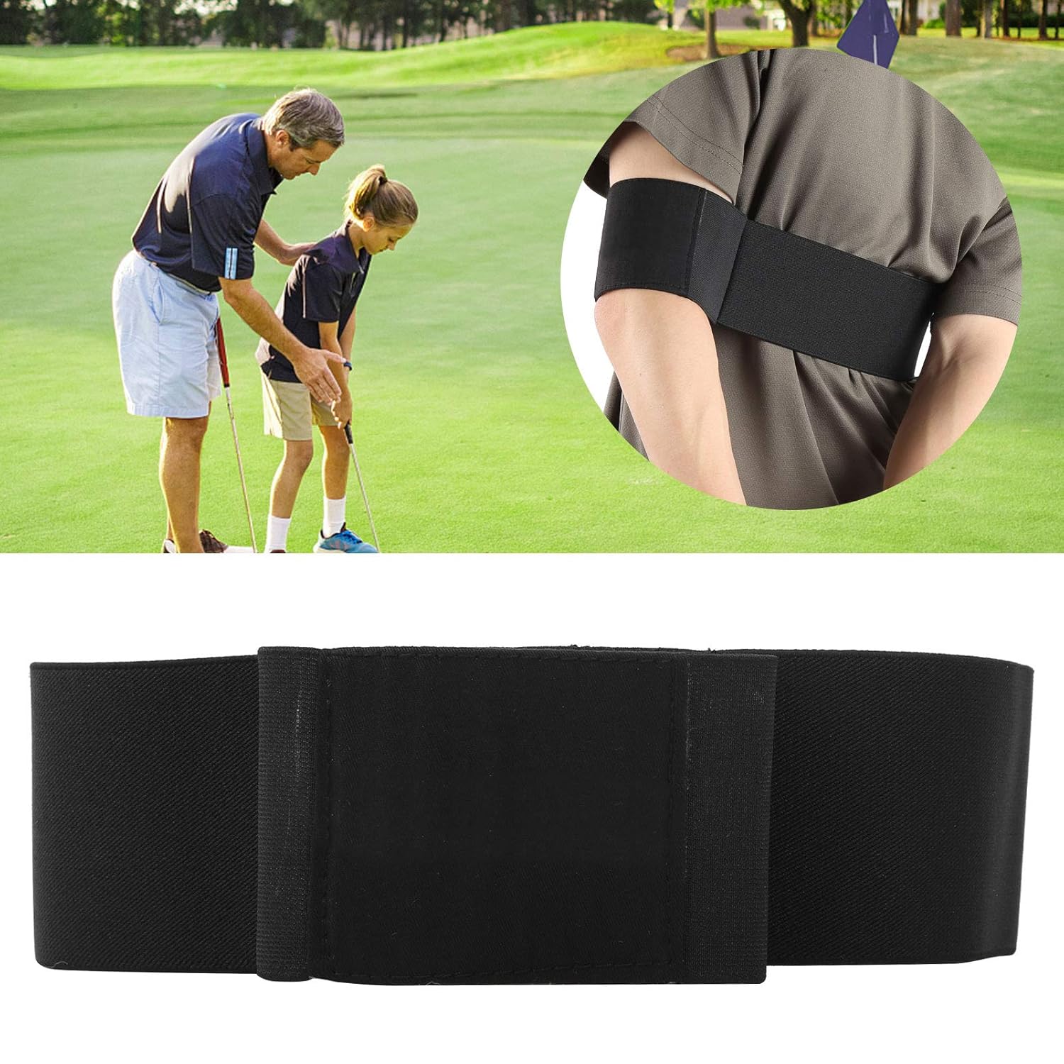 Nylon Portable Golf Arm Belt, Golf Training Arm Band, for Golf Beginner ...