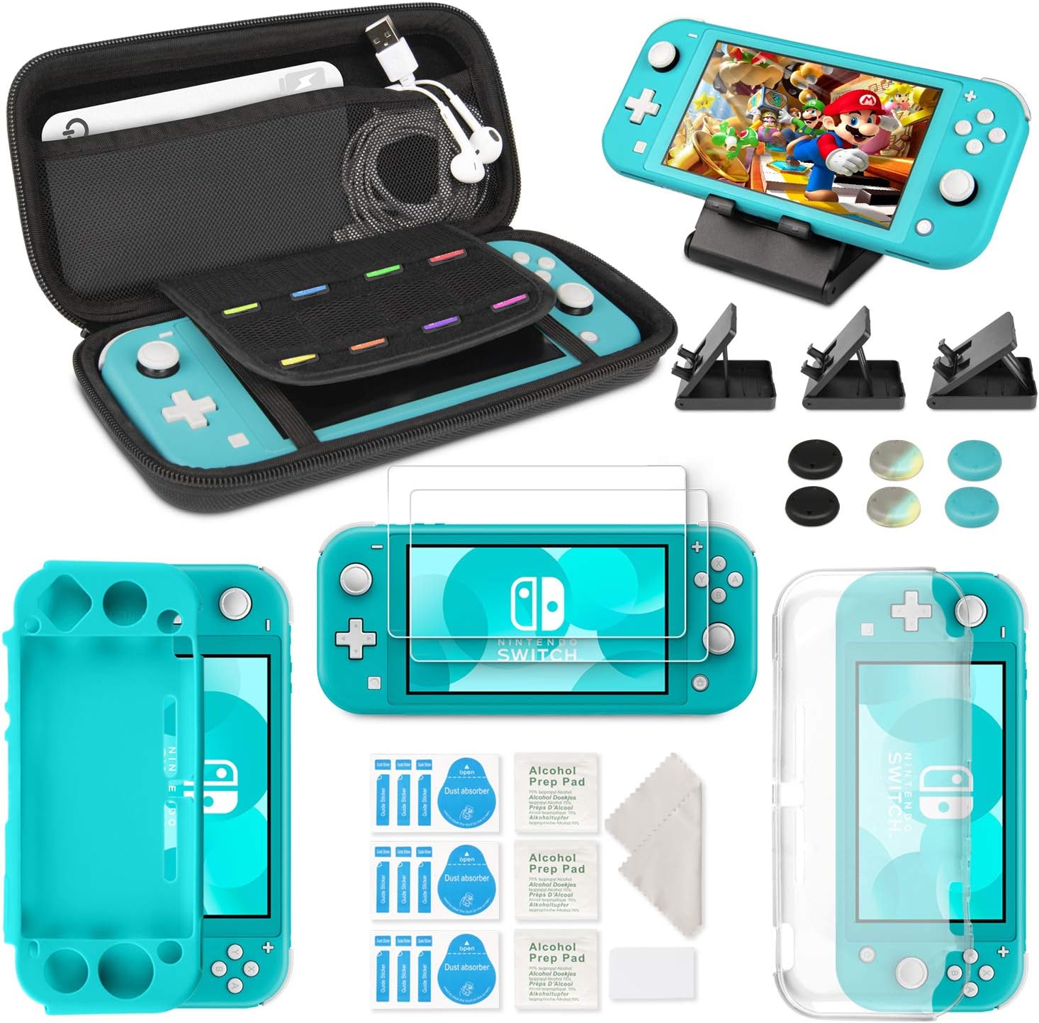 12 in 1 Zubehör für Nintendo Switch Lite: Amazon.de: Elektronik