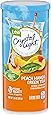 Amazon.com : Crystal Light Peach Mango Green Tea Drink Mix (60 Pitcher Packets, 12 Packs of 5 ...