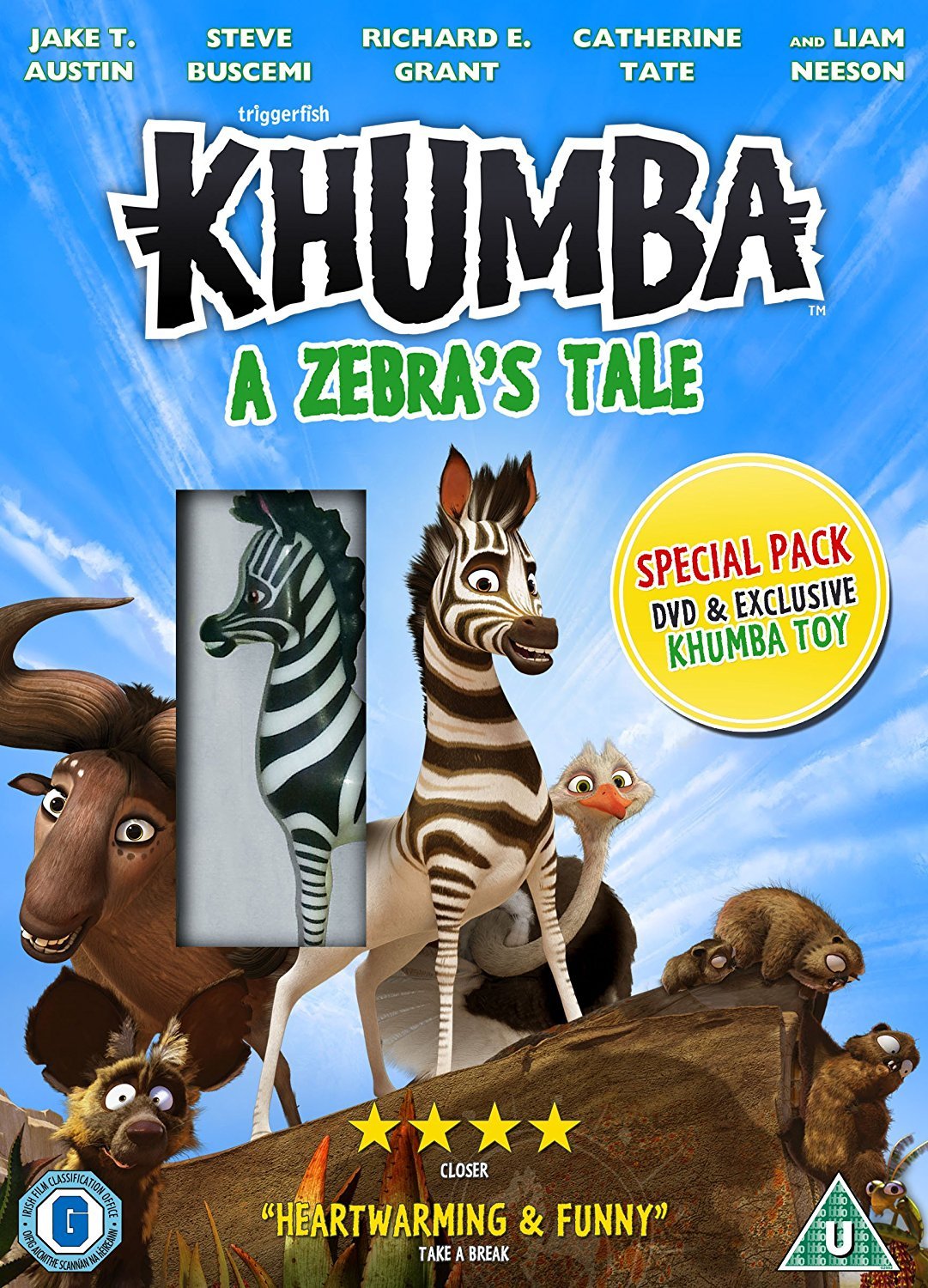 Amazon.com: Khumba: A Zebra's Tale (with Toy) [DVD]: Movies & TV