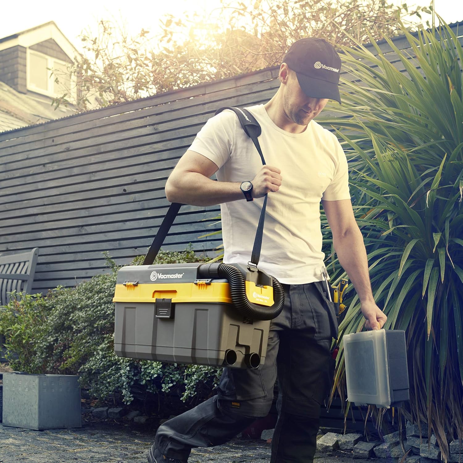 Vacmaster Cordless Wet and Dry Vacuum Cleaner | Heavy Duty Battery ...