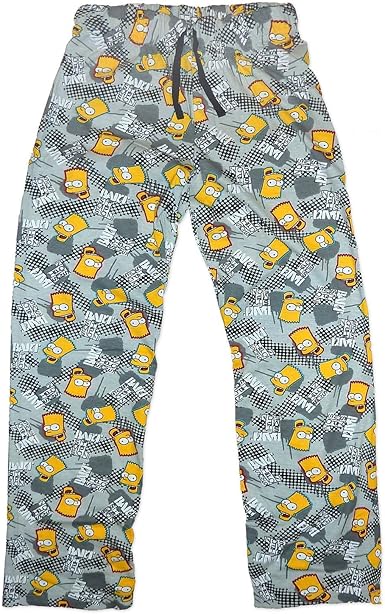 Boys Bart Simpsons Character Pyjama Pants Bottoms Sleepwear Nightwear ...