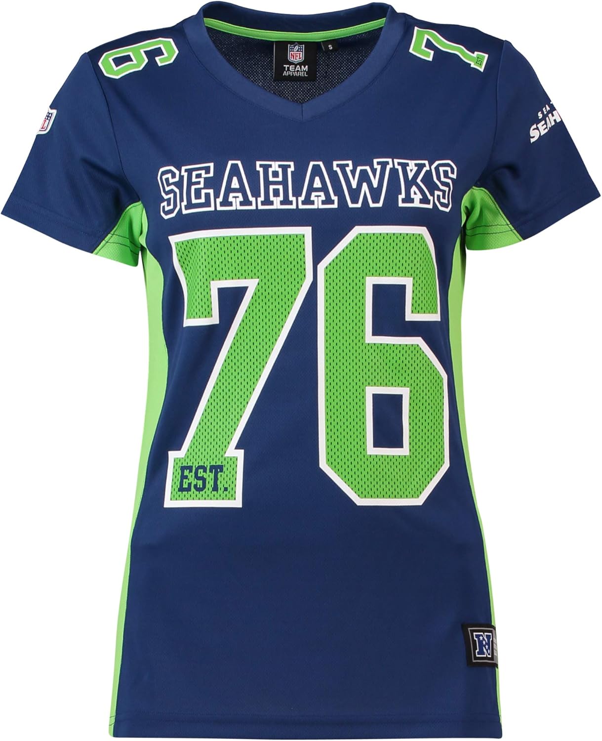 Fanatics Seattle Seahawks Nfl Players Poly Mesh Tee/T Shirt Women ...