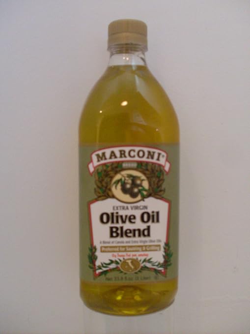 Amazon.com : Marconi Extra Virgin Olive Oil Blend 33.8 Fl. Oz. (1 Liter ...
