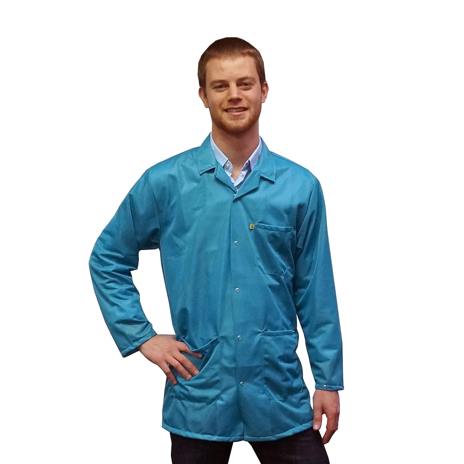 Light Weight Anti-Static Lab Coat ESD Smocks with High ESD Protection ...