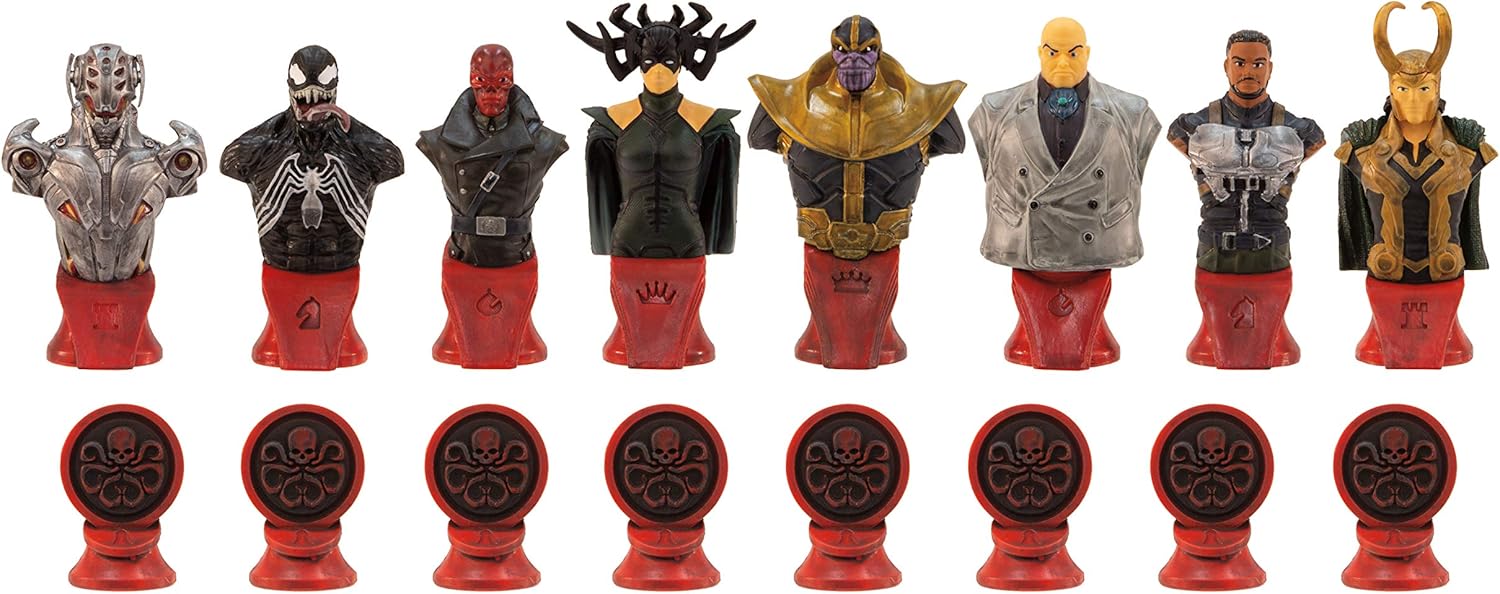 USA-OPOLY – Marvel Collector’s Chess Set – Board Game – BigaMart