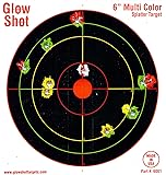 Amazon.com : 100 pack - 7" Reactive Splatter Targets - GlowShot - Multi ...
