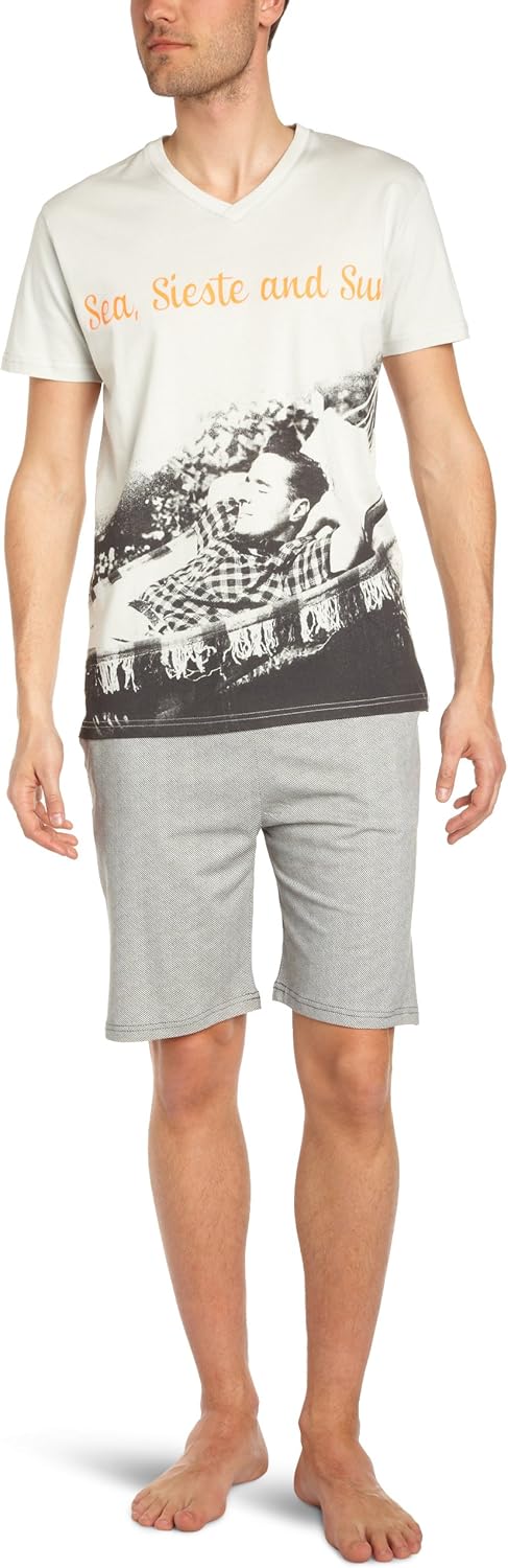 ARTHUR - Pyjama - Homme - Gris - XL: Amazon.fr: Vêtements et accessoires