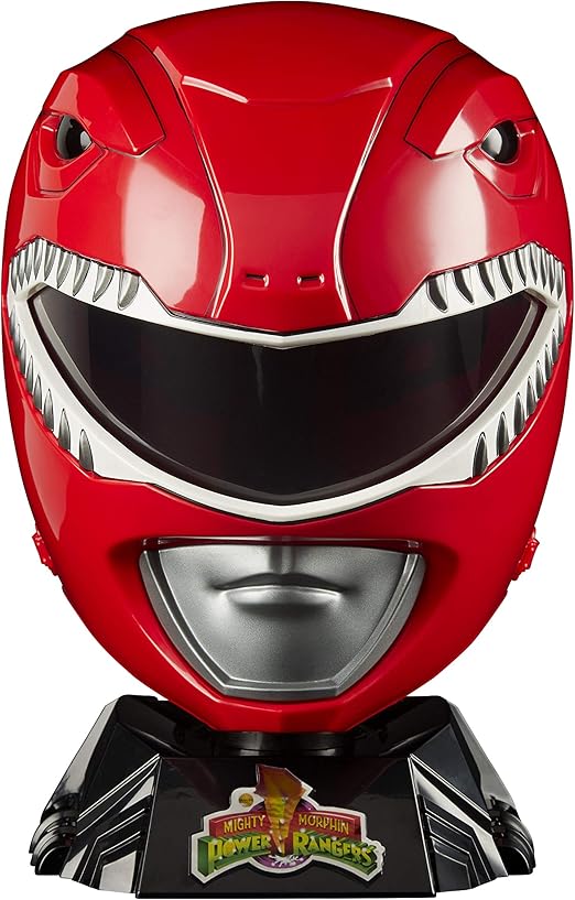 Capacete Power Rangers Lightning Ranger Vermelho - E8163 - Hasbro ...