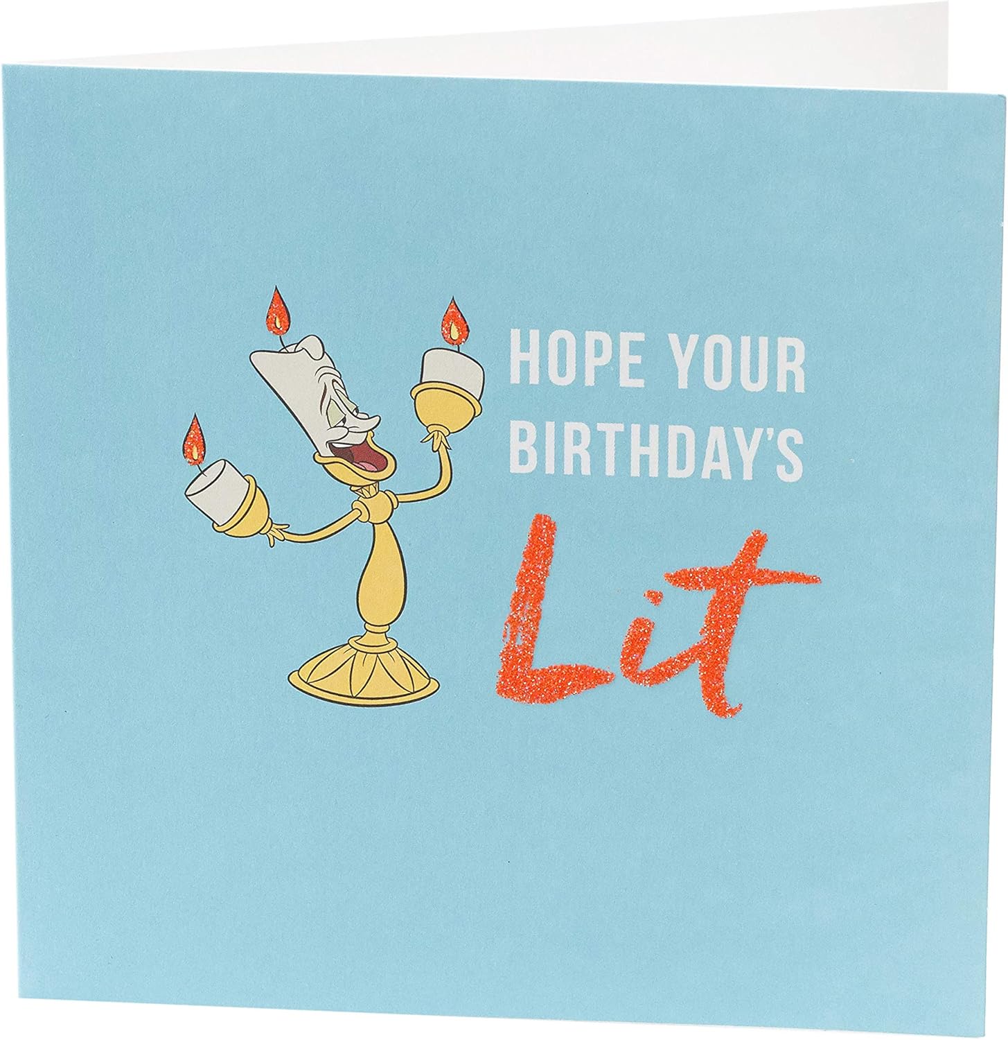 Disney Birthday Card, Beauty and The Beast Birthday Card, Humour ...