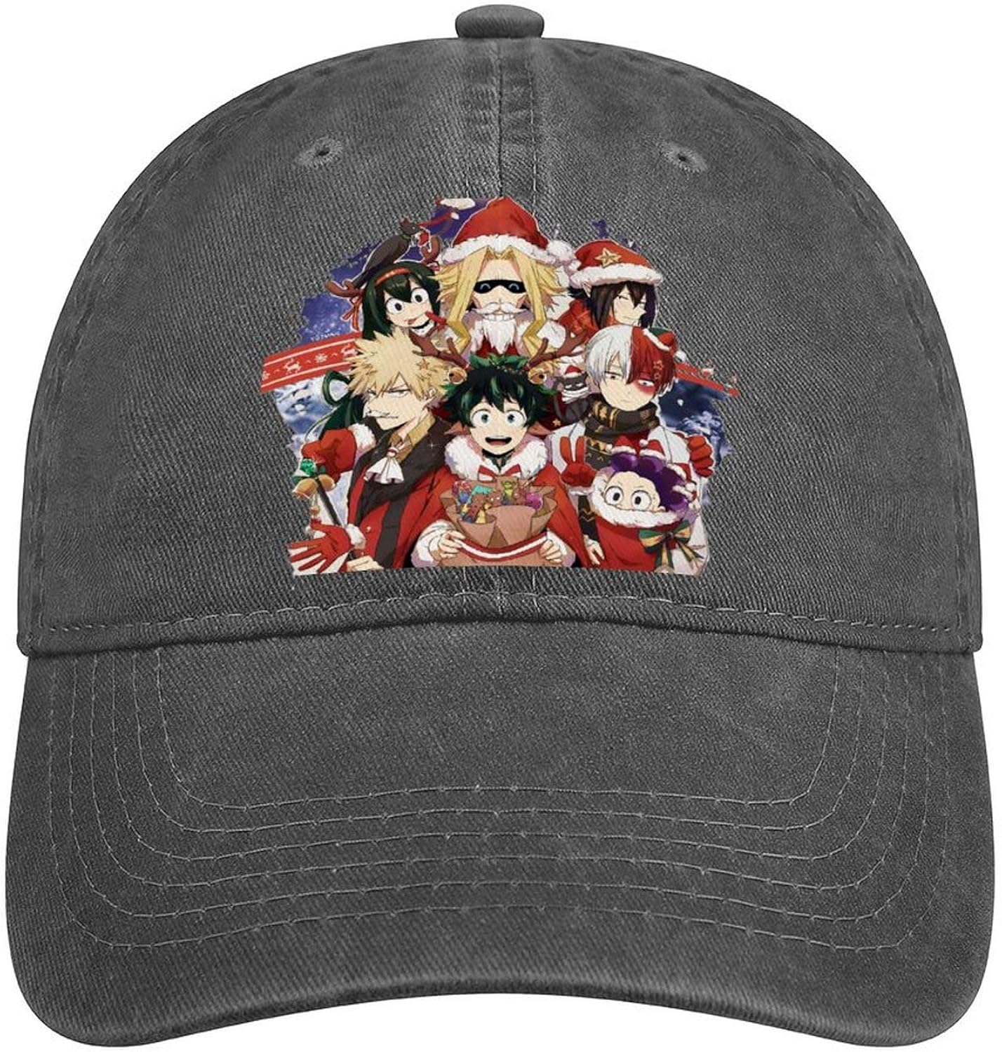 Amazon.com: Christmas My Hero Academia AnimeBaseball Cap Cowboy Hats ...