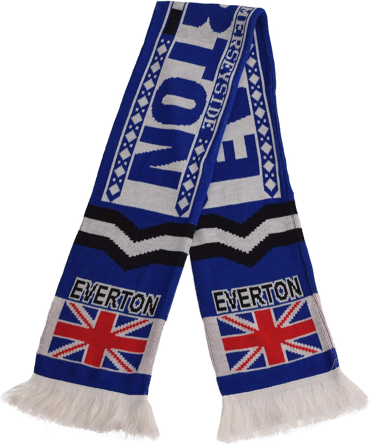 Amazon.com: Everton FC | Soccer Fan Scarf | Premium Acrylic Knit: Clothing