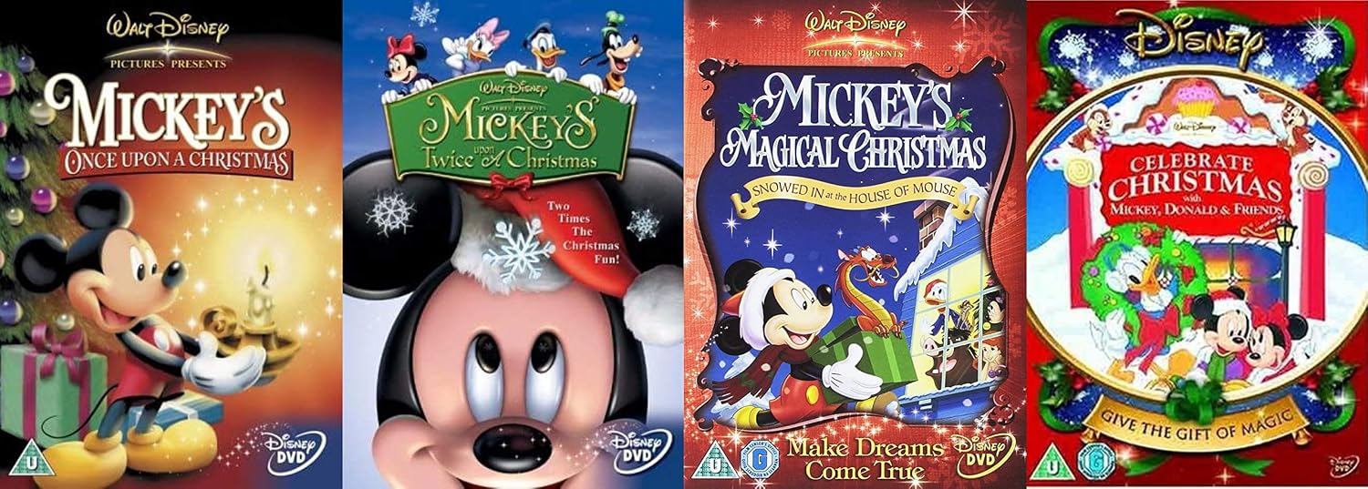 Mickey's 4 Christmas Movies Collection DVD - Mickey's: Once Upon a ...