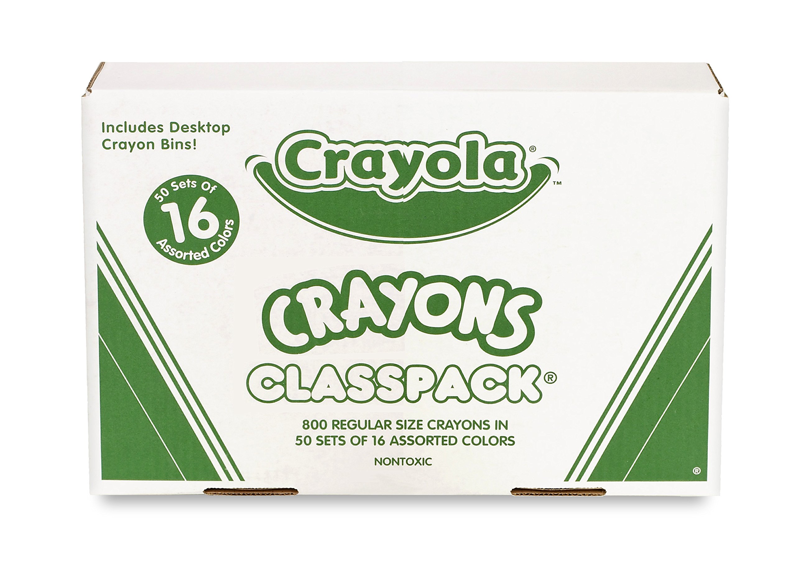 Crayola Crayon Classpack, School Supplies, 16 Colors (50 Each), 800 Ct ...