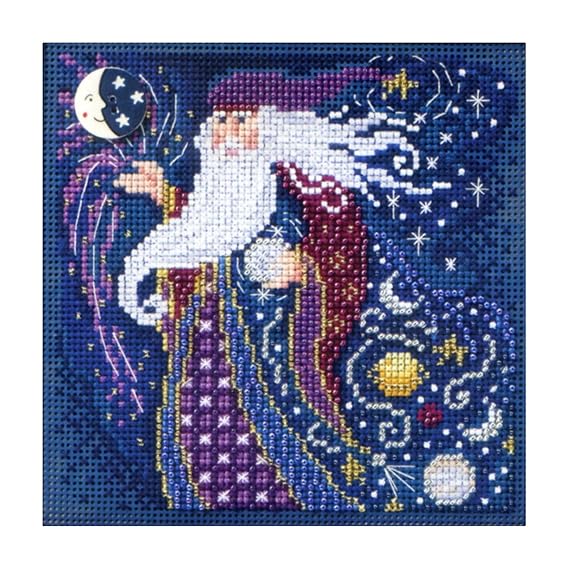 Wizard Cross Stitch Kit: Amazon.co.uk: Kitchen & Home
