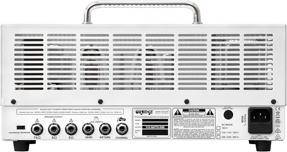 ORANGE ROCKER 15 TERROR - ORANGEの15Wコンボ「ROCKER 15」をコンパクトなアンプヘッドにした製品 ...