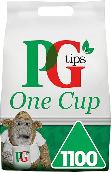 PG Tips Everyday One Cup Pyramid Tea Bags Bulk Pack Of 1100 Tasty ...