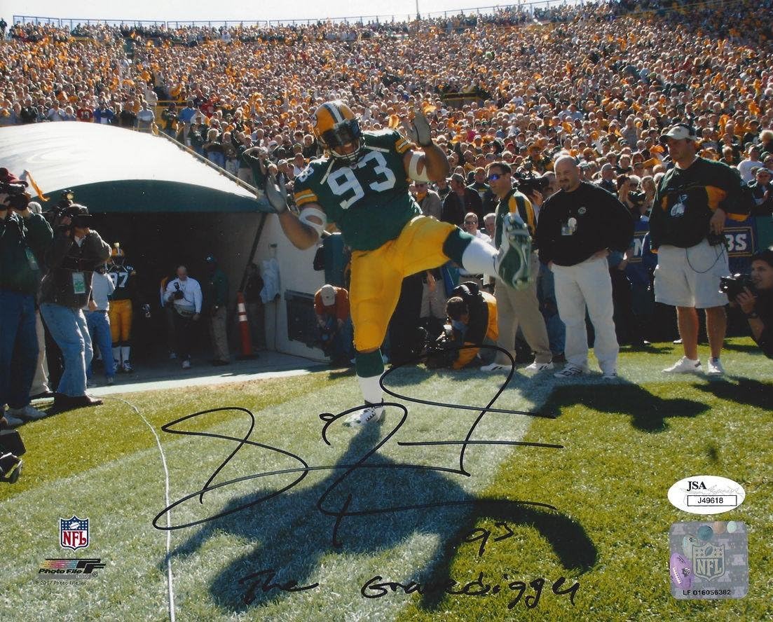 Autographed Gilbert Brown Photo - 8x10 w Grave Digger COA - JSA ...